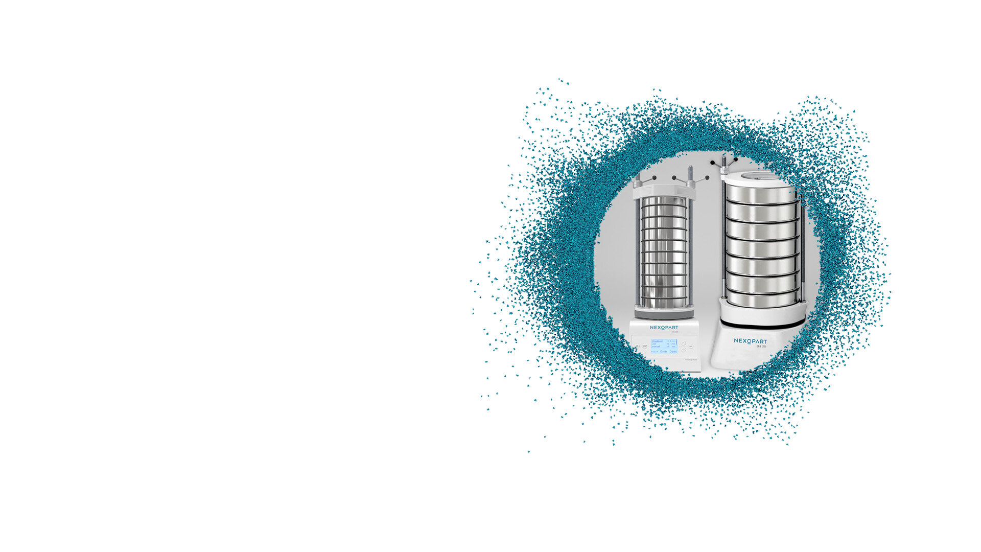 EML test sieve shakers from NEXOPART